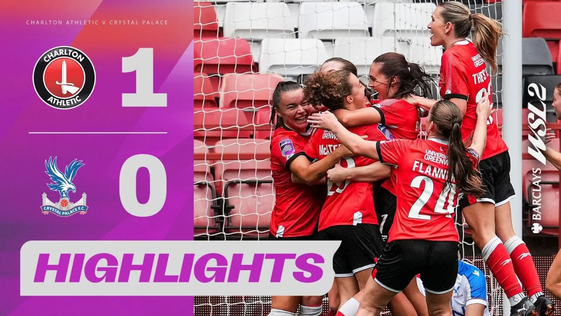 Bissell Strike Seals Opening Day Derby Win! | Charlton v Crystal Palace ...