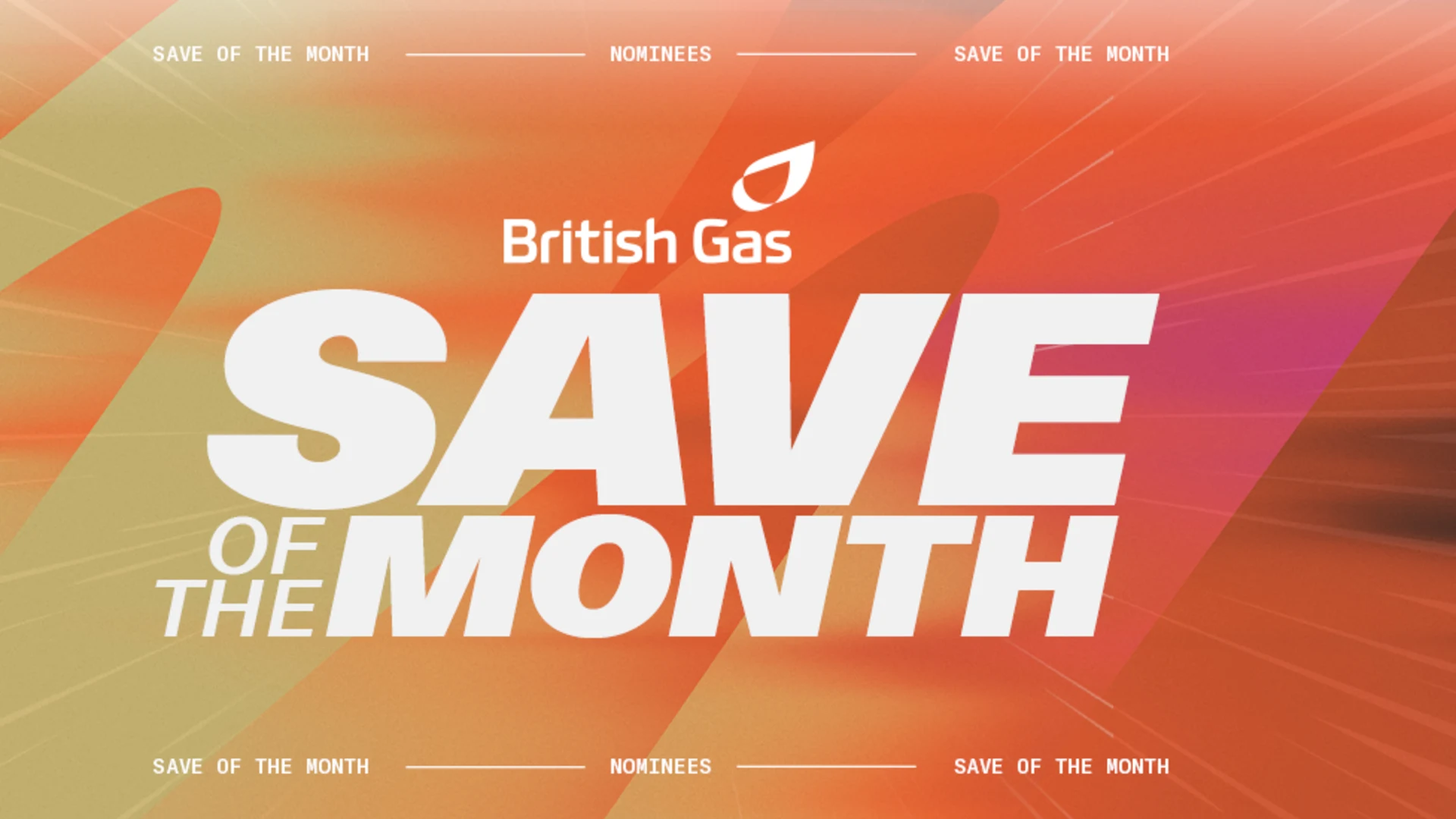 BRITISH GAS SAVE OF THE MONTH SEPTEMBER AND OCTOBER AWARD WINNERS CONFIRMED